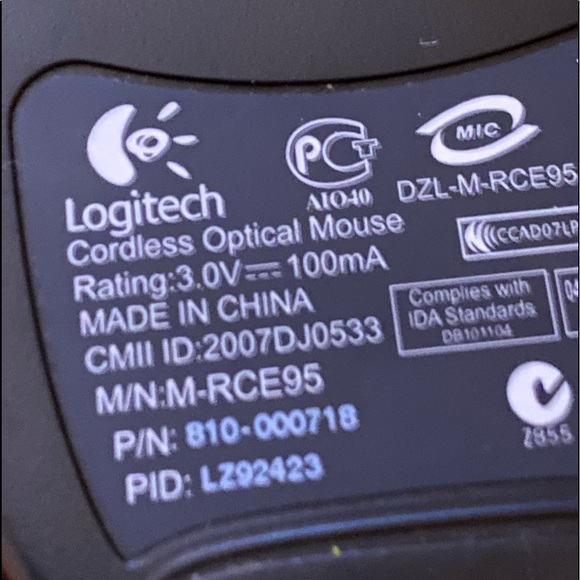 Logitech | Computers, Laptops & Parts | Logitech Black Ex 0 Cordless ...